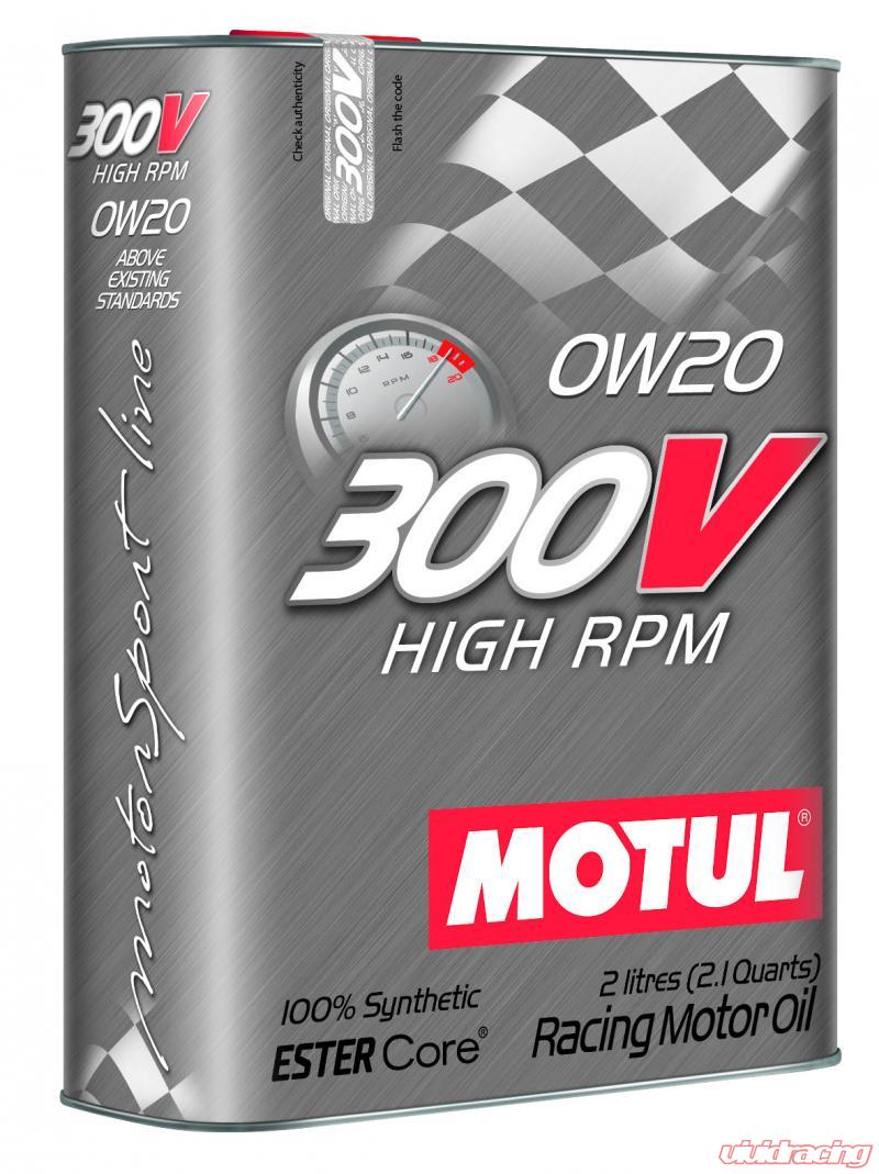 Motul 300V High RPM Power 0W20 | Synthetic Ester Racing Oil for Maximum ...