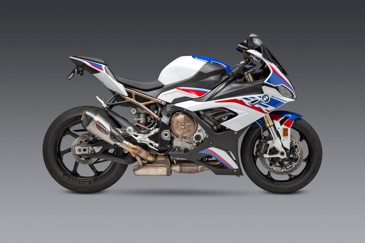 Yoshimura Alpha T Titanium Slip on for 2020+ BMW S1000RR, M1000RR ...