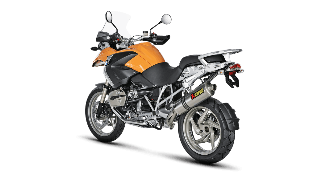 Akrapovic Slip-On Exhaust for 2004-2009 BMW R1200GS / Adventure ...