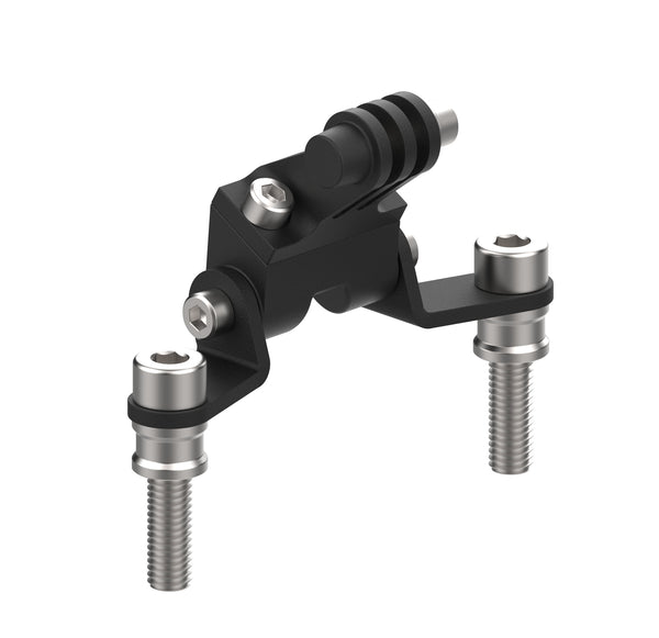 Evotech Beeline Handlebar Clamp Sat Nav Mount and Action / Dash Cam Ha ...