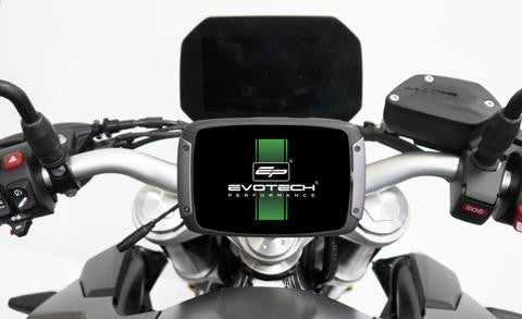 Evotech Performance TomTom Compatible Handlebar Clamp Sat Nav Mount fo ...