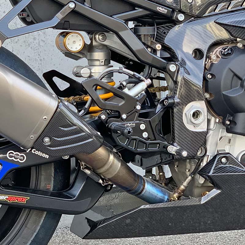 2020+ BMW S1000RR/M1000RR Rearsets by Alpha Racing – 2to4wheels